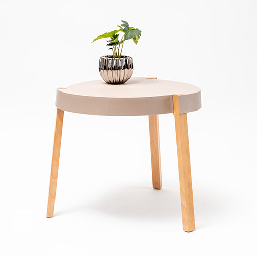Mesita auxiliar Keka taupe – Entresillas Perú